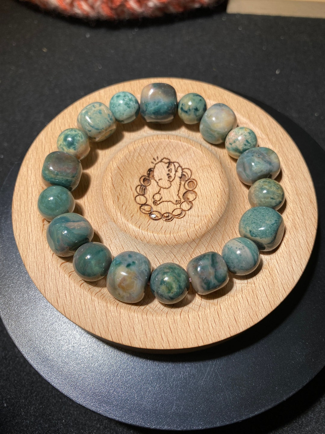 Medori's Jewelry | Alashan Agate Bracelet | Natural Gemstone Bead ...