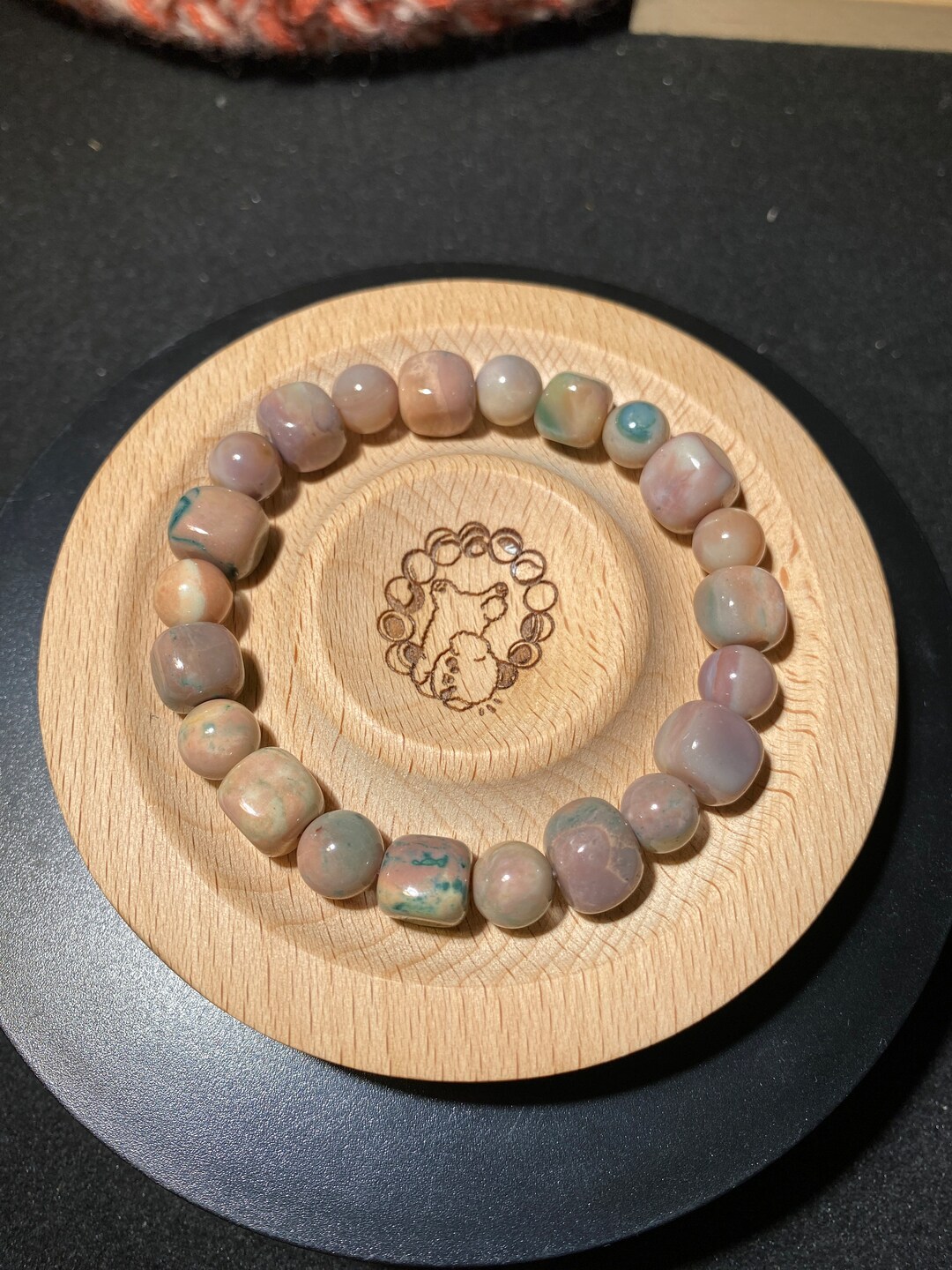 Medori's Jewelry | Alashan Agate Bracelet | Natural Gemstone Bead ...