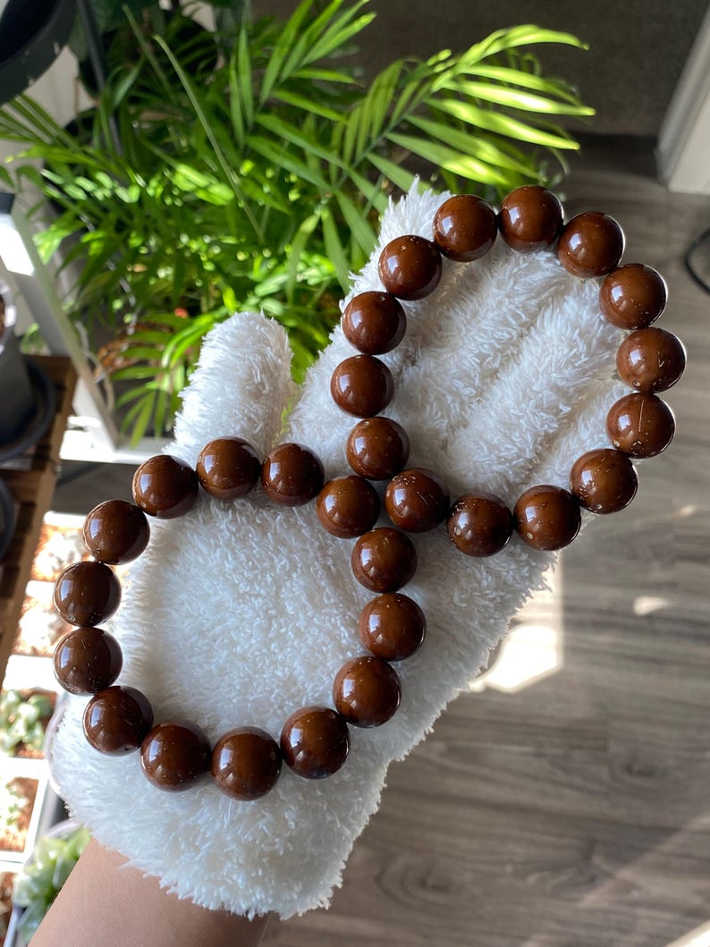 Medori's Jewelry | Natural 3-eye Bodhi Bracelet |prayer Mala Beads ...
