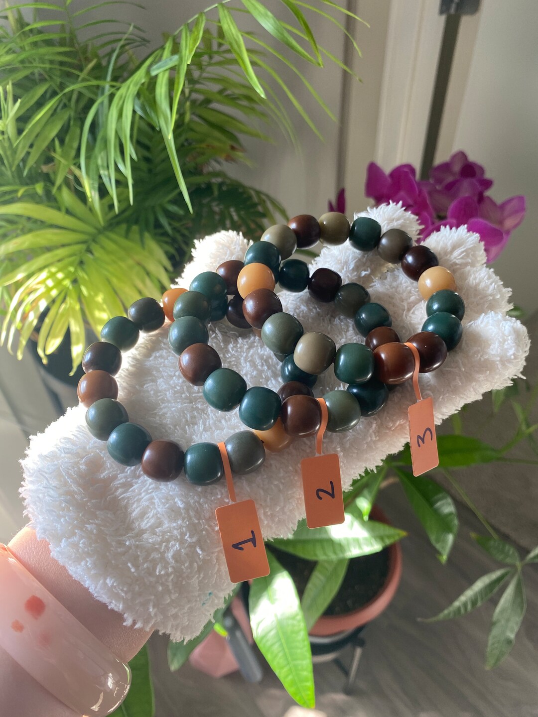 Medori's Jewelry Natural Weathered Bodhi Root Bracelet prayer Mala ...