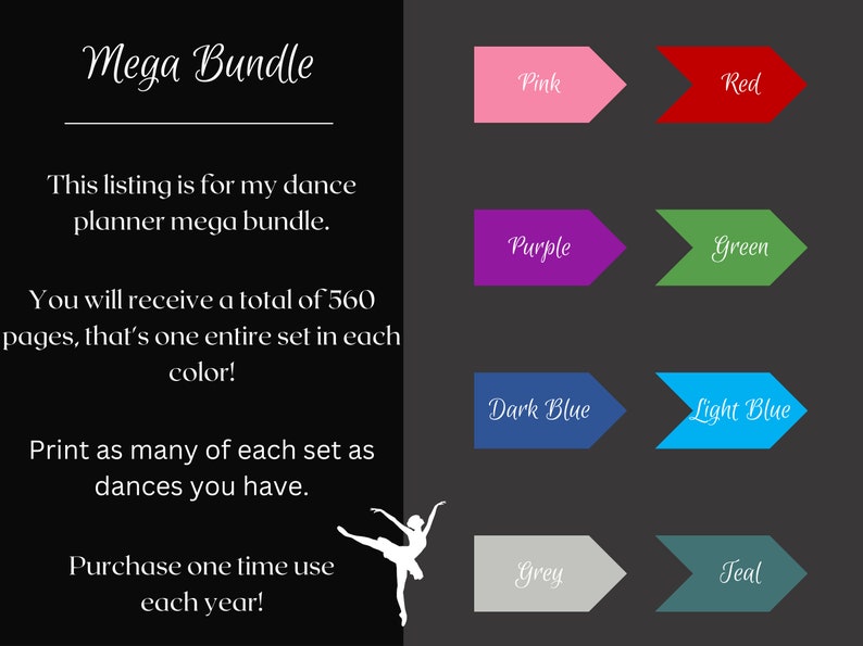 Ultimate Dance Company Mega Bundle - Etsy