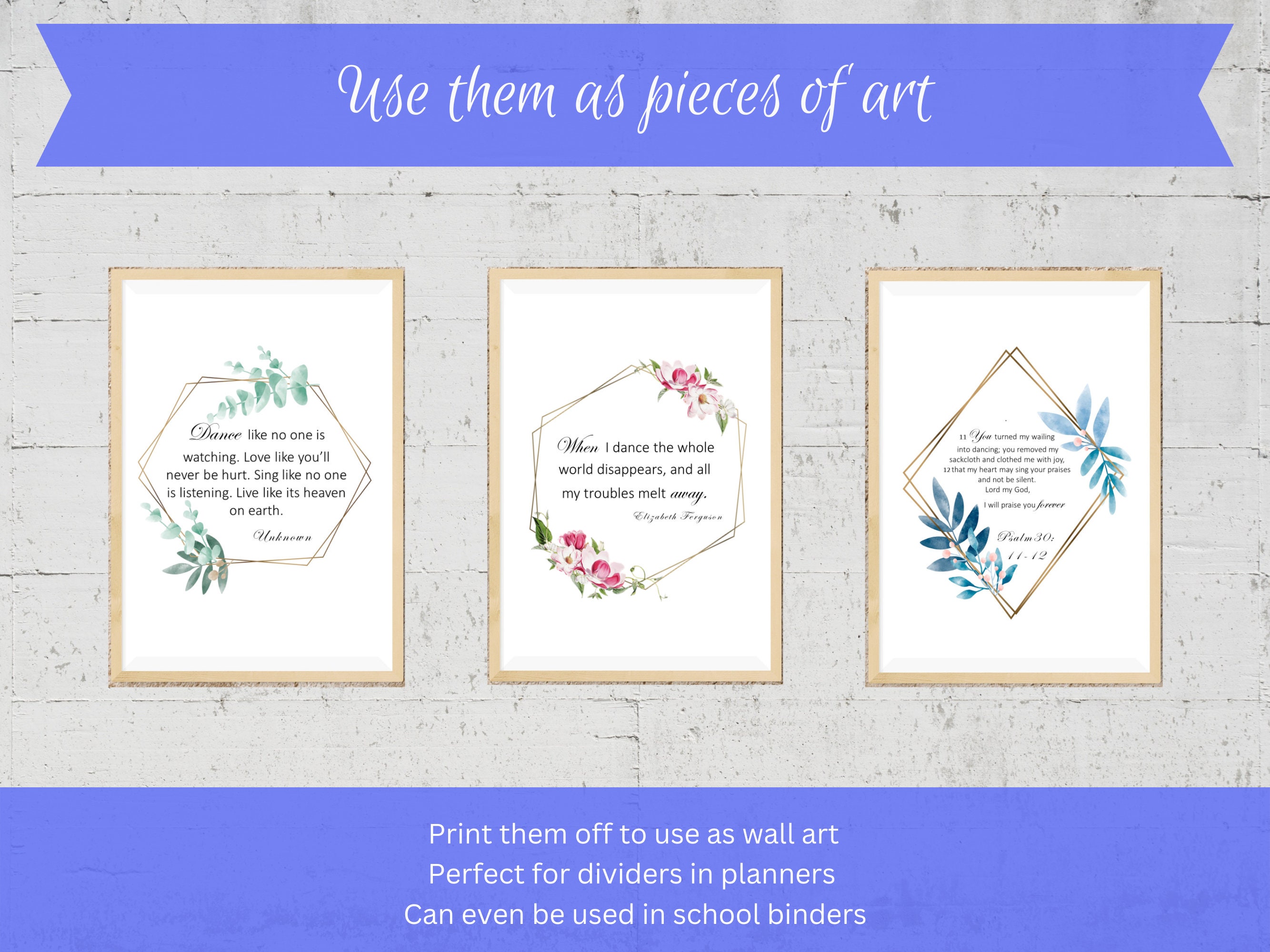 Inspirational Printable Dance Quotes - Etsy