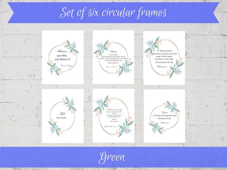 Inspirational Printable Dance Quotes - Etsy