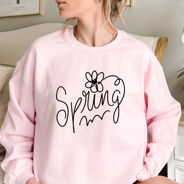 Hello Spring Shirt - Etsy