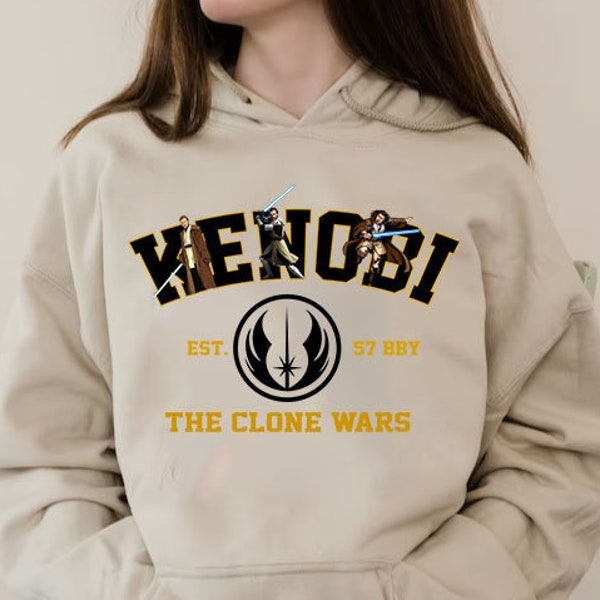 Obi Wan Kenobi Hoodie - Etsy