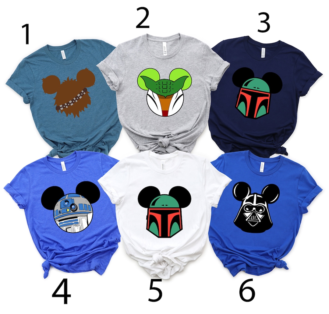 Custom Disney Star Wars Shirts,star Wars Family Shirt,star Wars ...