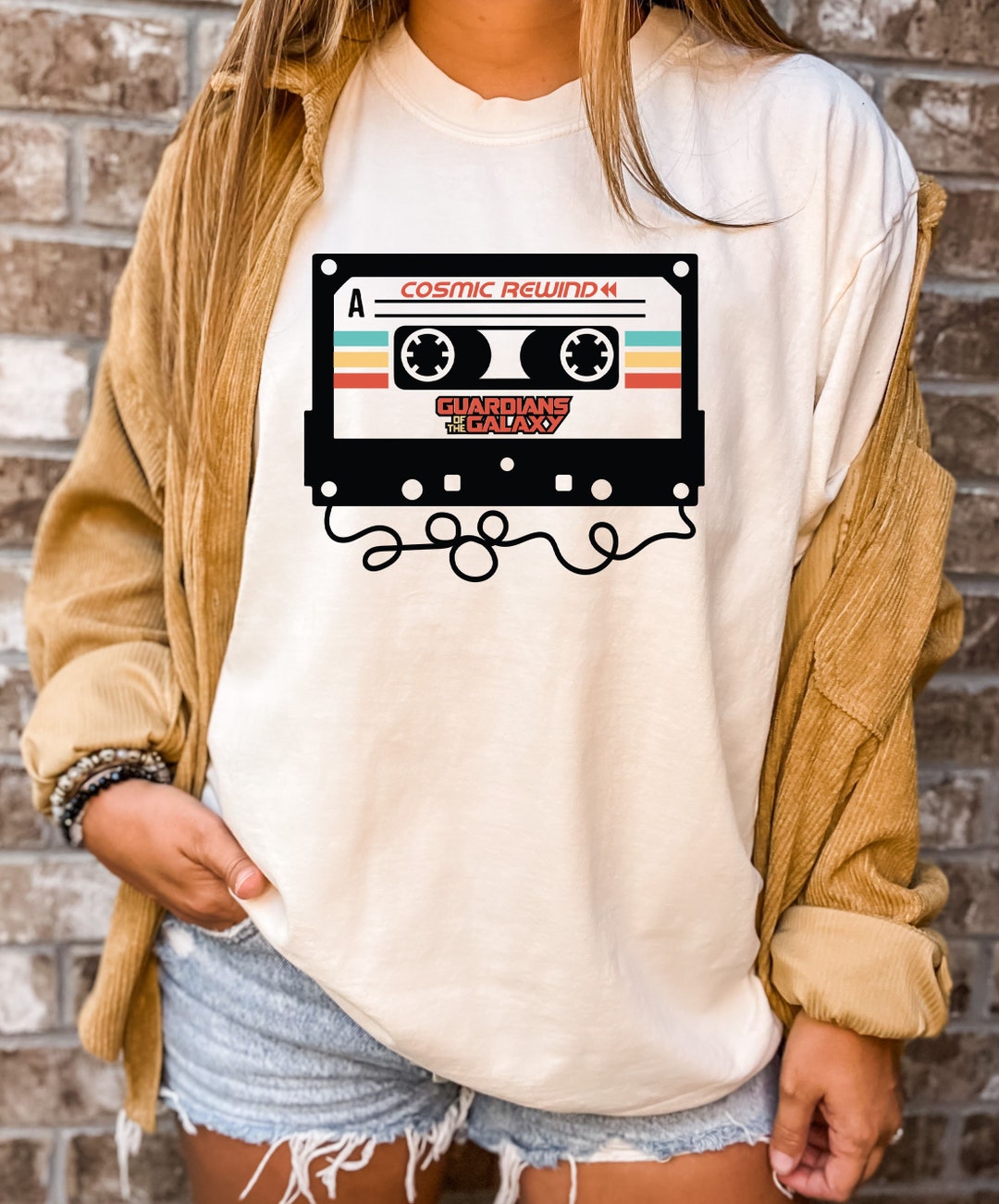 Comfort Colors Cosmic Rewind Cassette Shirt, Cosmic Rewind T-shirt ...