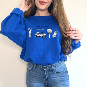 Golf Club Collection Sweatshirt, Golf Sweatshirt, Funny Golf Shirt ...