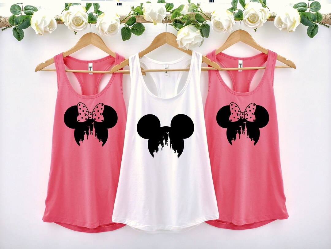 Disney Family Vacation Tank, Mickey and Minnie Tank, Disney Castle Tank ...
