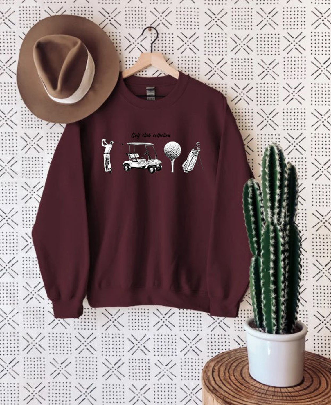 Golf Club Collection Sweatshirt, Golf Sweatshirt, Funny Golf Shirt ...