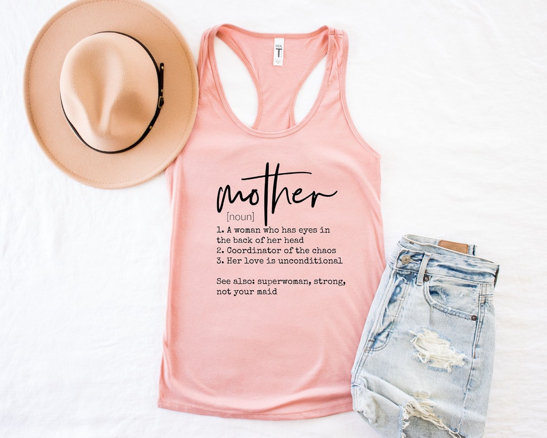Mother Tank Top, Mama Tank Top,mother's Day Tank Top, Gift for Mom ...