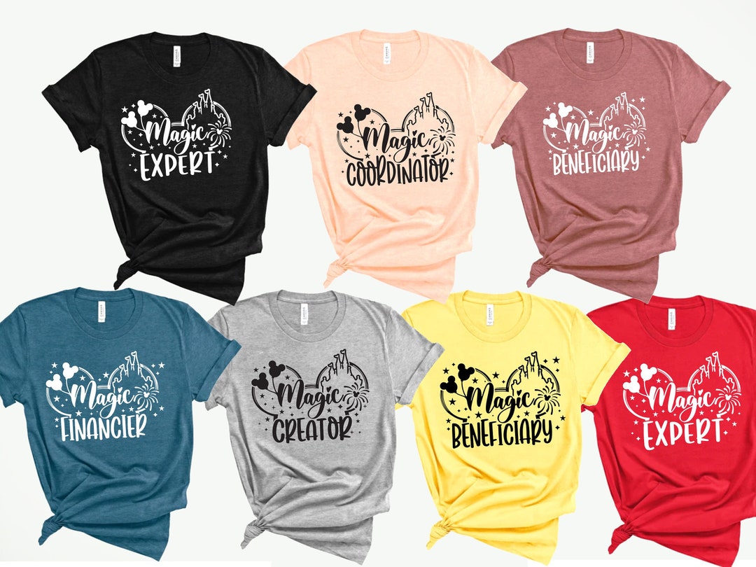 Magic Expert Shirt,magic Beneficiary Shirt,magic Creator Tee,magic ...