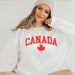 Canada Sweatshirt, Canada Flag Sweat, Canadian Shirt, Canadian Girl ...