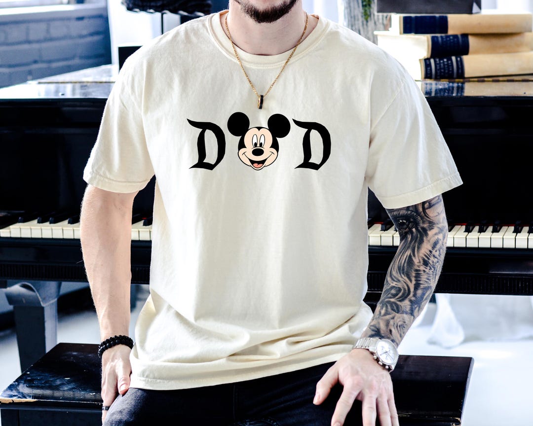 Mickey Mouse Dad Shirt, Best Dad Ever Shirt, Disney Dad, Father's Day T ...