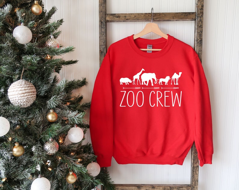 Zoo Crew Sweatshirt,animal Keeper,wild Life Shirt,school Zoo Crew Shirt ...