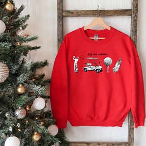Golf Club Collection Sweatshirt, Golf Sweatshirt, Funny Golf Shirt ...