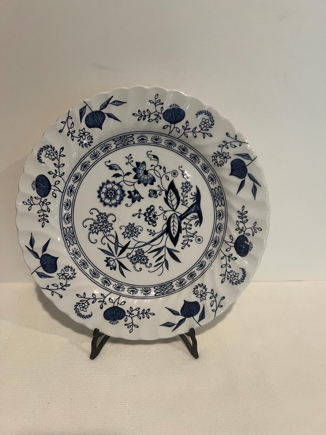 Johnson Brothers Blue Nordic Dinner Plate, 10 Inches - Etsy