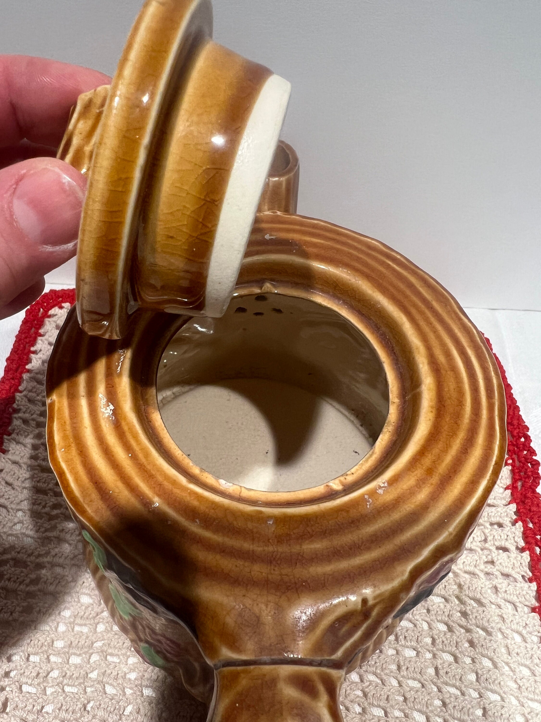 Tree Stump-style Vintage Teapot - Etsy