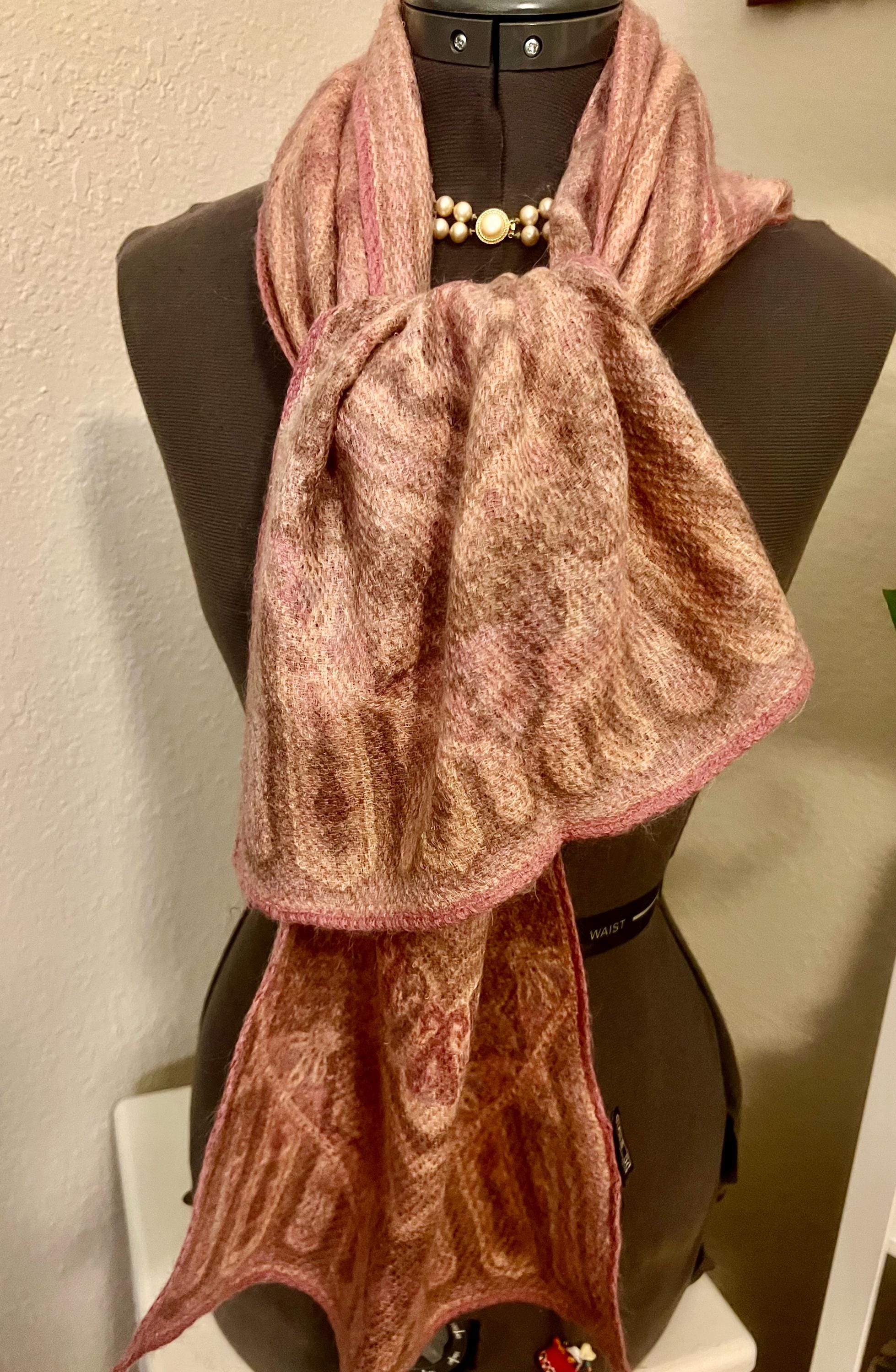 Daks London Wool Long Scarf, Made in Italy - Etsy