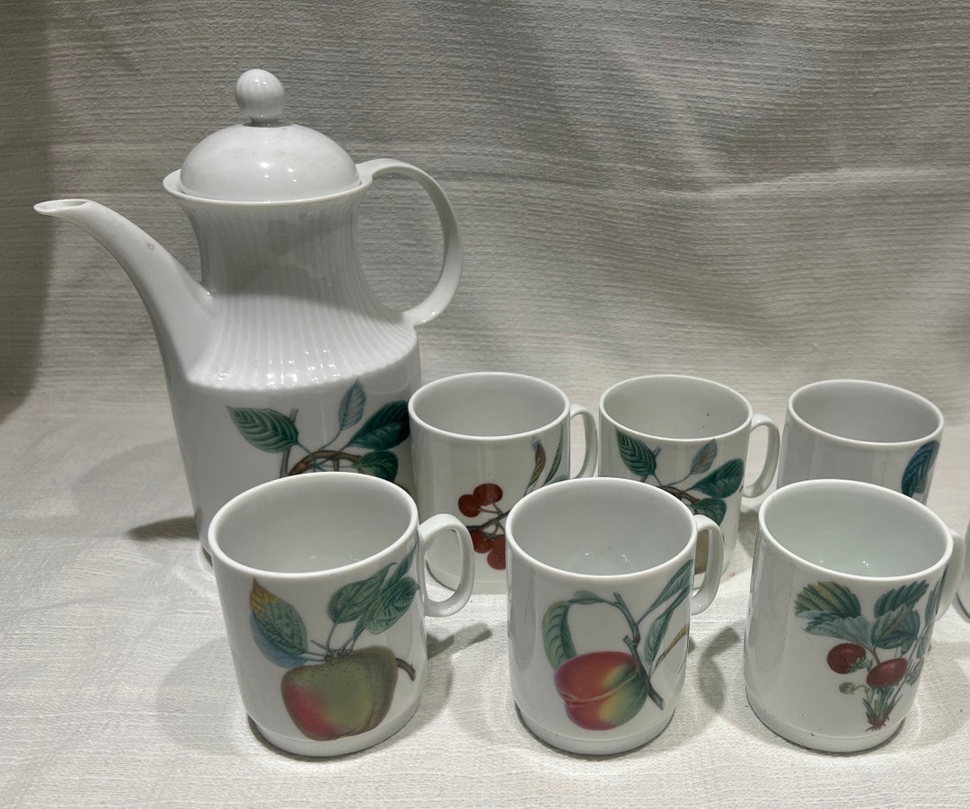 Vintage Kaiser Coffee Set, Demitasse, Made in West Germany - Etsy
