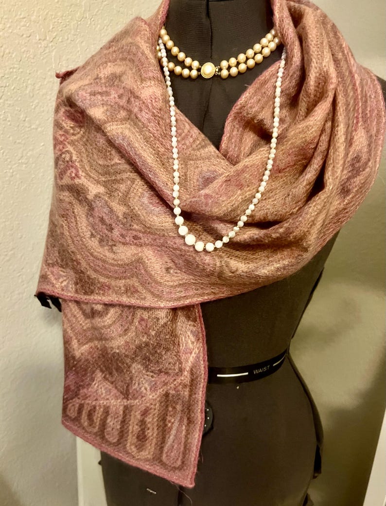 Daks London Wool Long Scarf, Made in Italy - Etsy