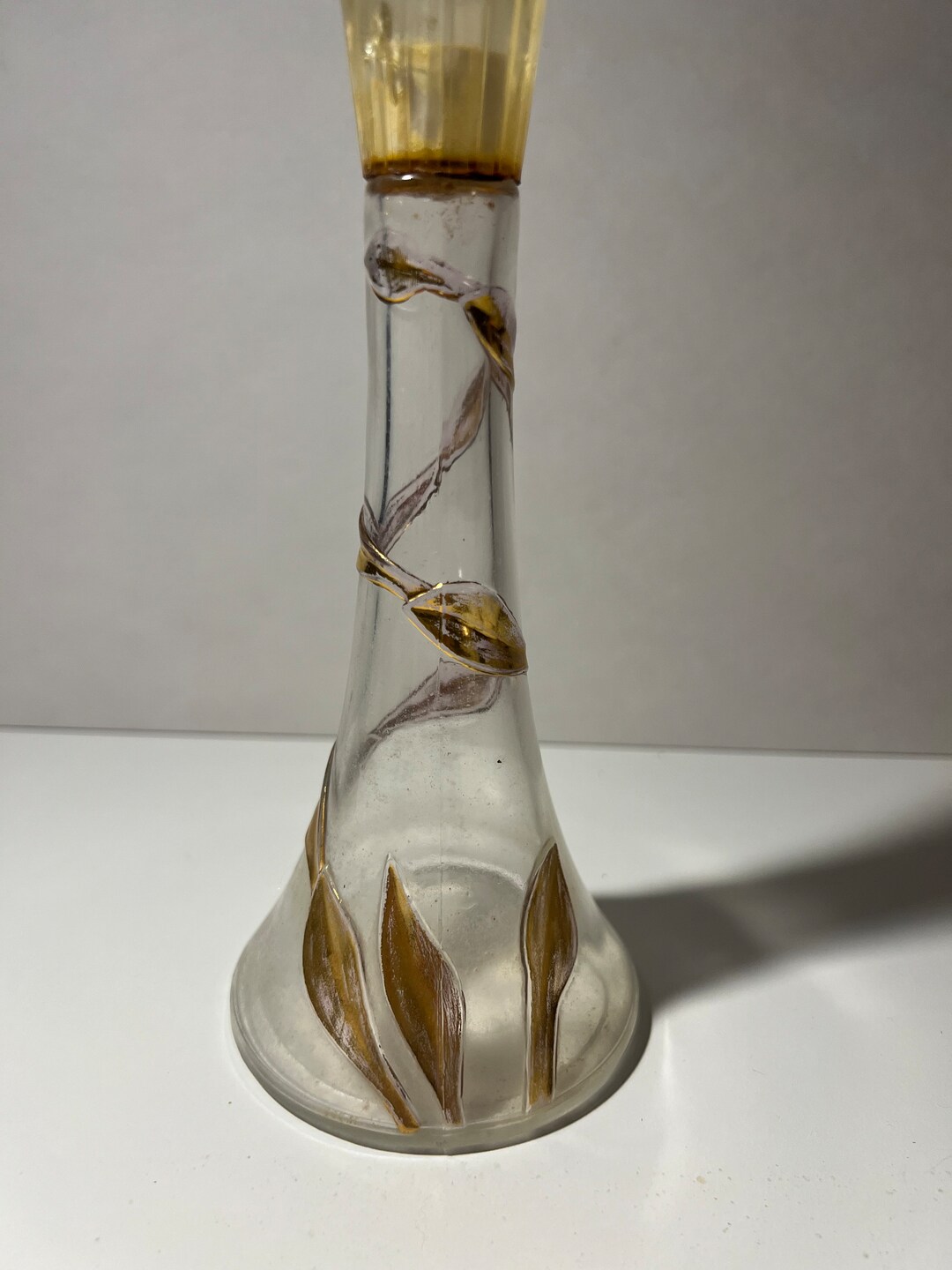 Vintage Lenel Perfume Bottle 22K Gold - Etsy