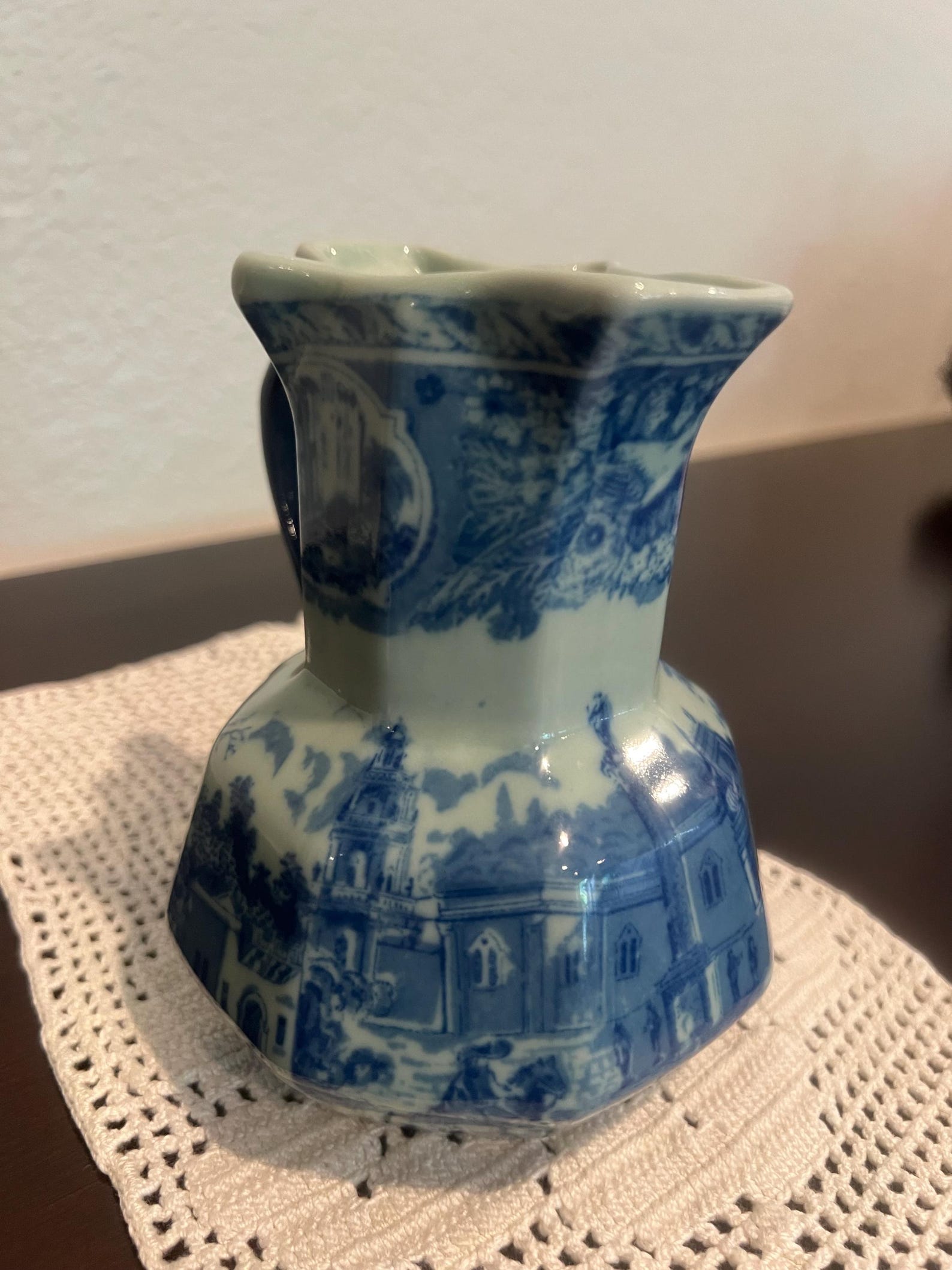 Antique Victoria Ironstone Jug/ Pitcher - Etsy