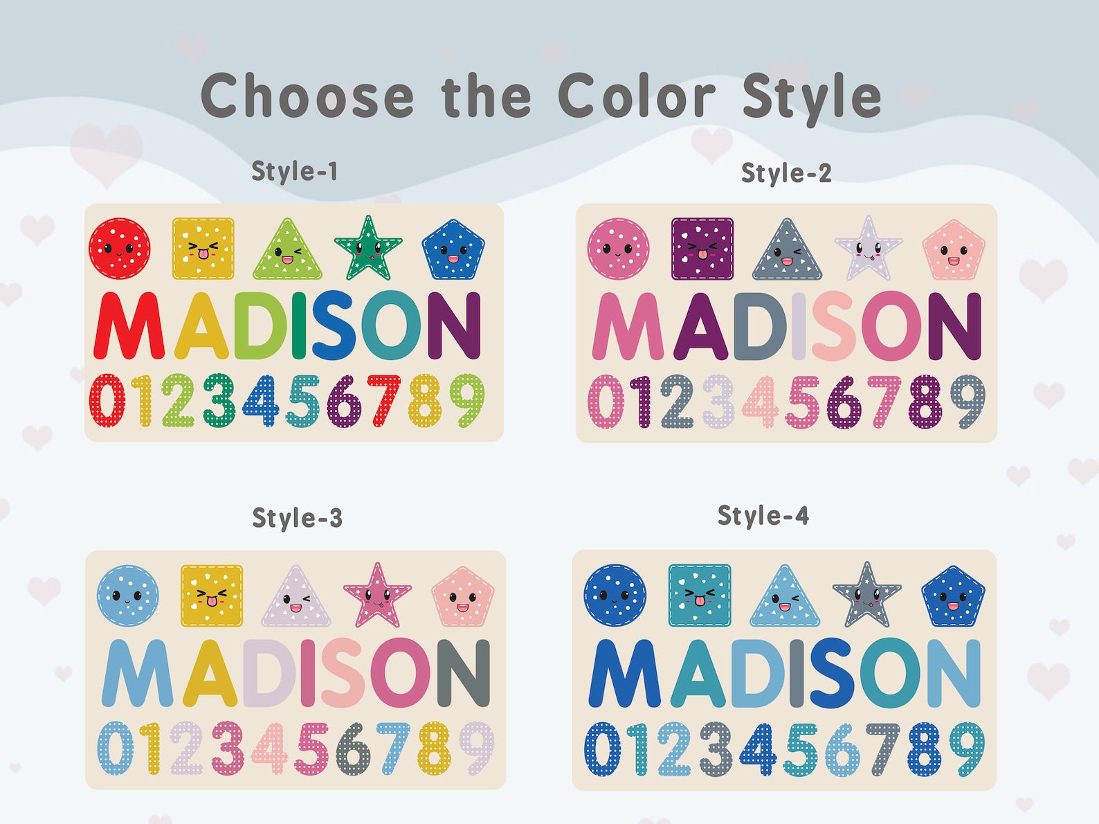 Personalized Name Puzzle W/numbers New Christmas Gifts for - Etsy