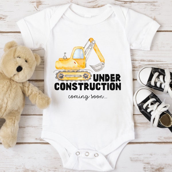 Baby Under Construction Gender Reveal - Etsy