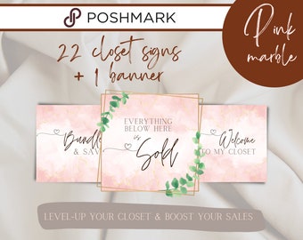 Poshmark Signs - Etsy