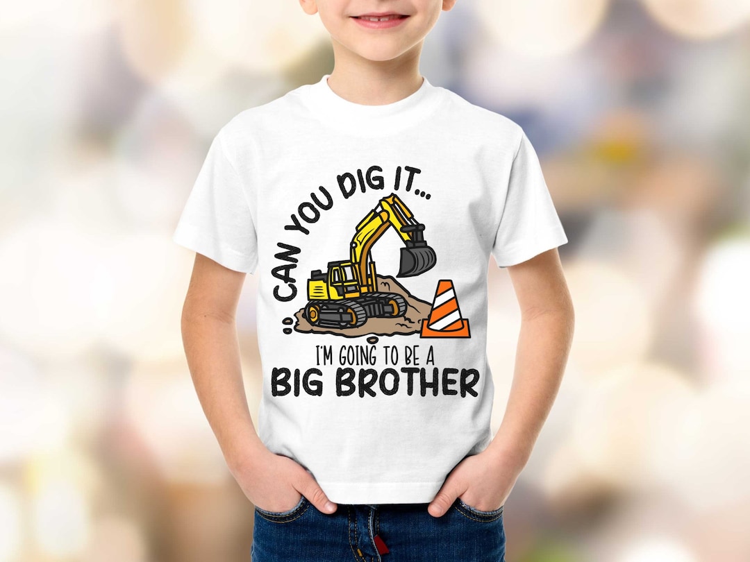 Construction Big Brother Shirt, Big Bro Tshirt, Big Brother Under ...