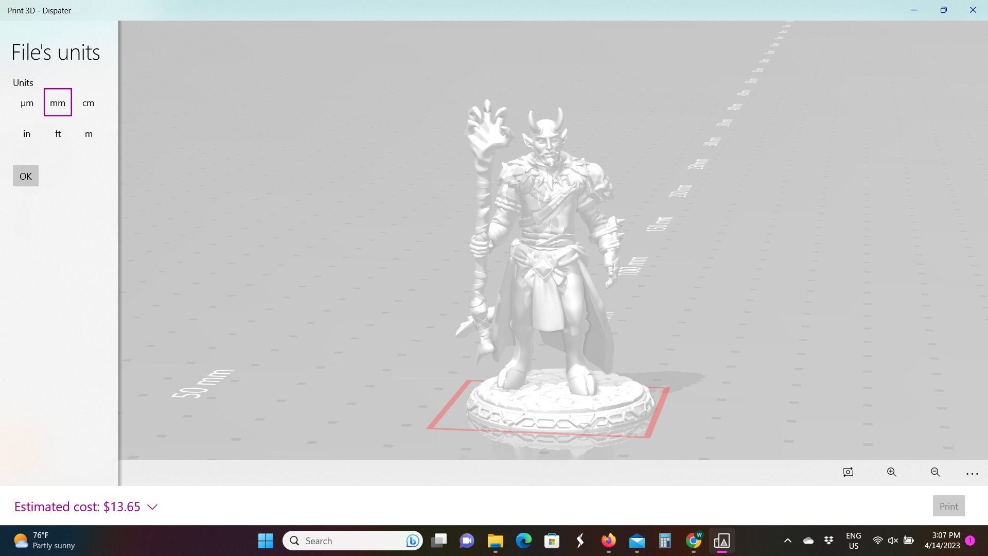 Archduke Dispater STL File - Etsy