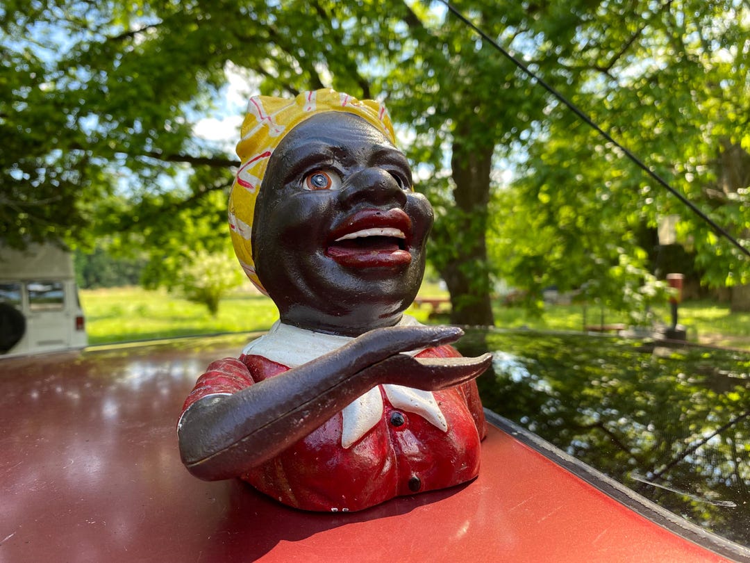 Cast Iron Aunt Jamima Coin Bank - Etsy