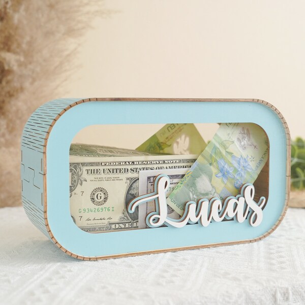 Piggy Bank Birthday Card - Etsy