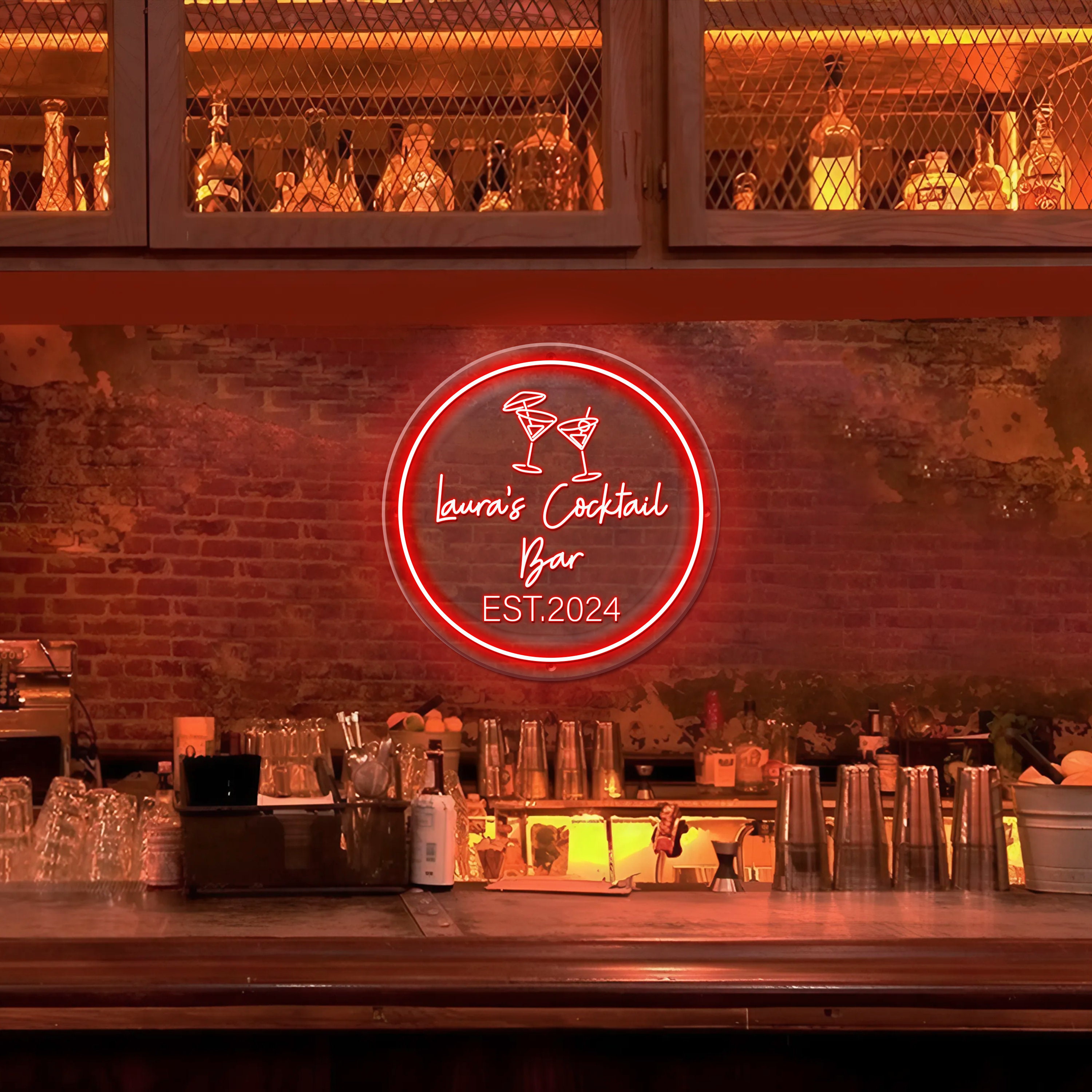 Custom Bar Neon Sign, Bar LED Neon Sign, Custom Bar Neon Light, Beer ...