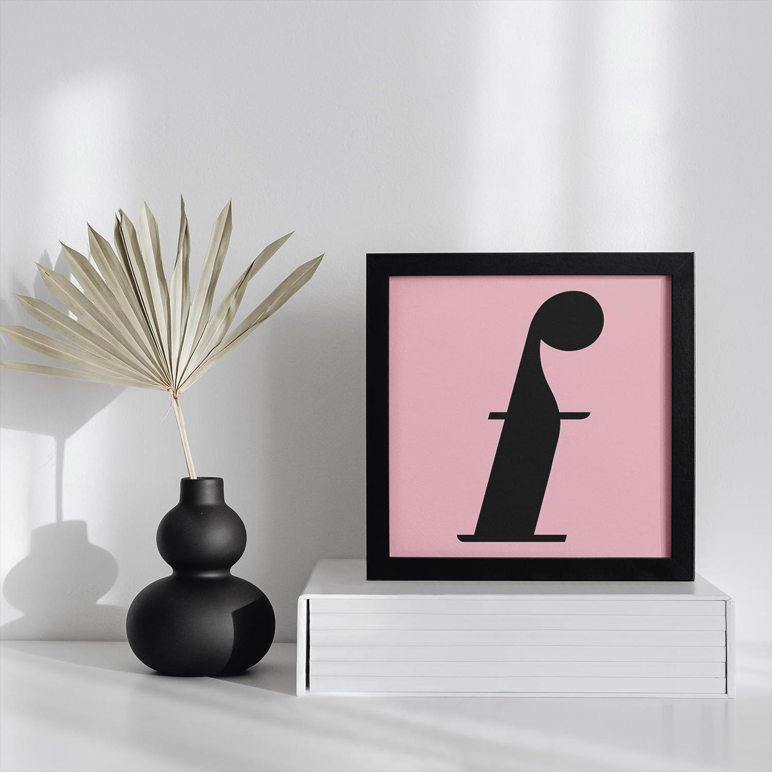 ALPHABET PRINTABLE POSTER Letter F. Custom Made Font. Typographic ...