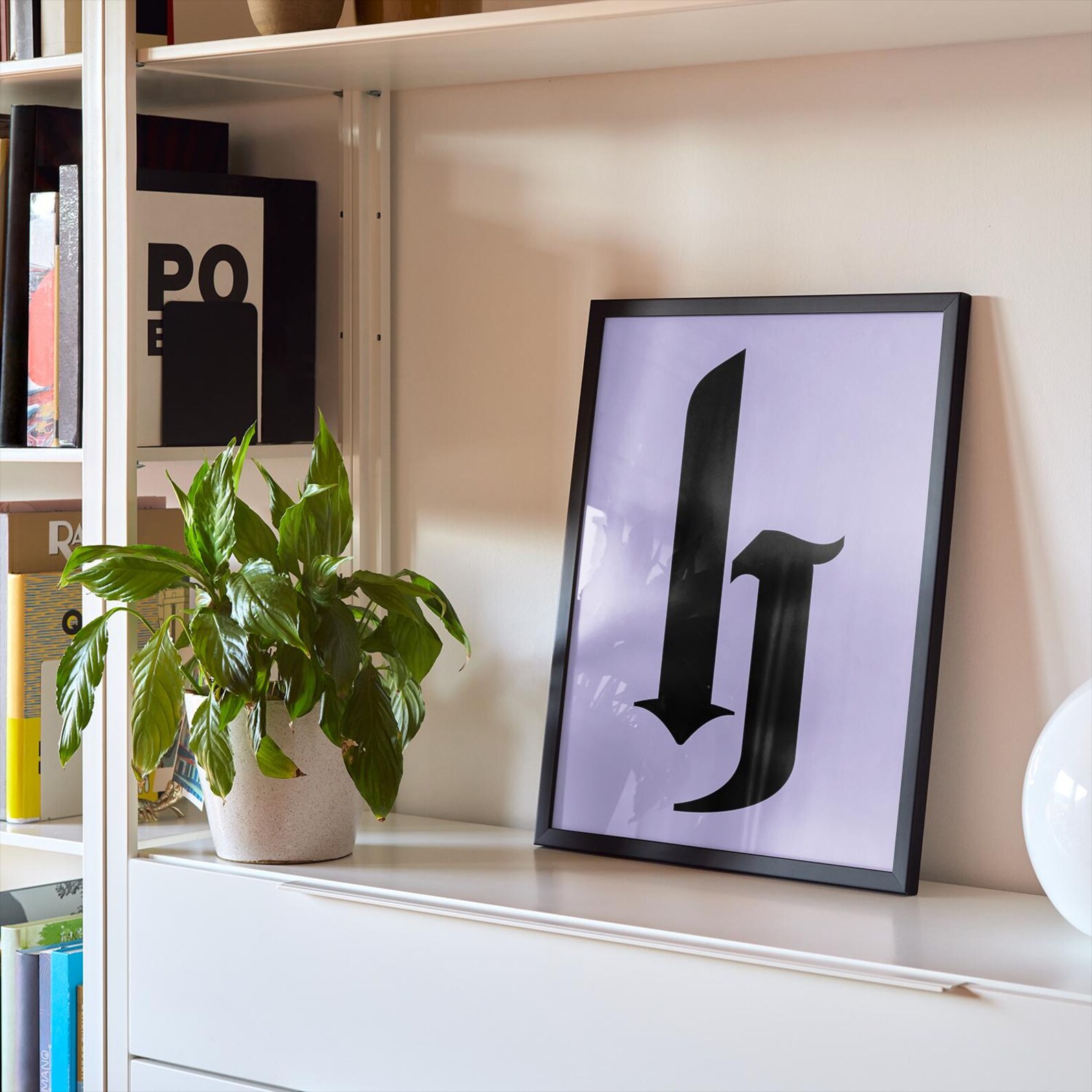 ALPHABET PRINTABLE POSTER Letter H. Custom Made Font. Typographic ...