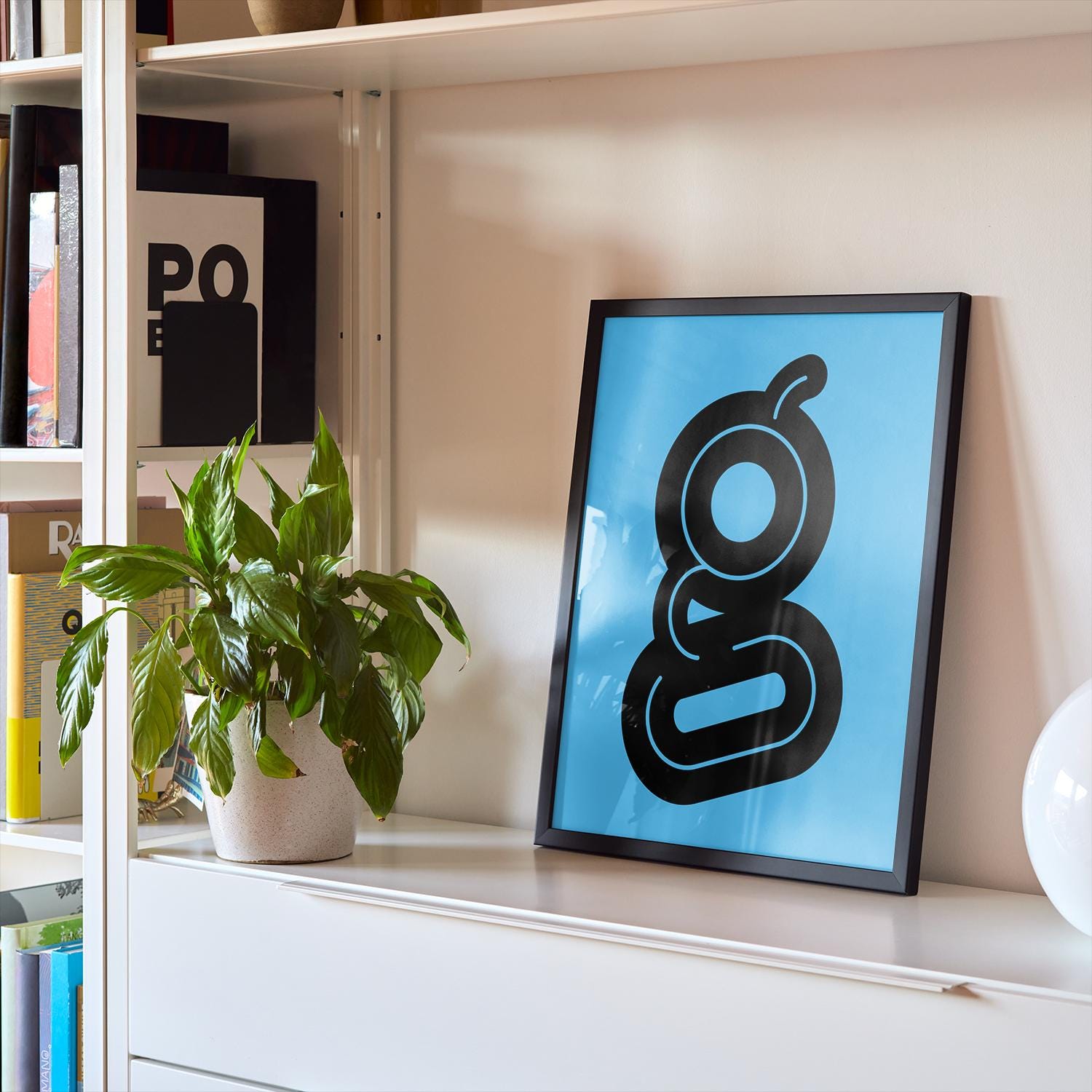 ALPHABET PRINTABLE POSTER Letter G. Custom Made Font. Typographic ...