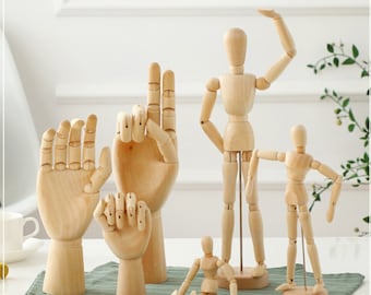 Wooden Human Figure Model - Etsy