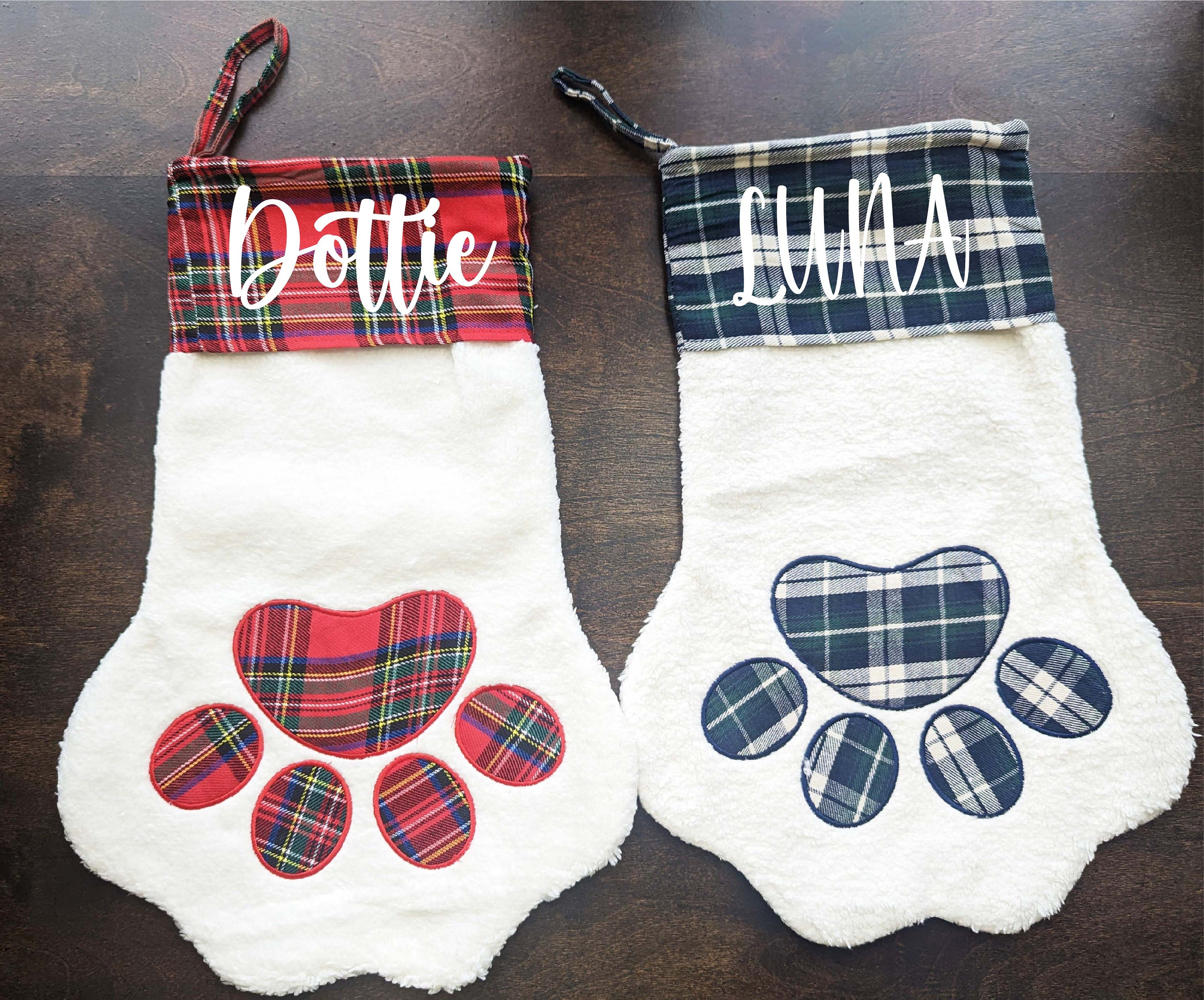 Custom Pet Stocking Custom Dog Stocking Custom Cat Stocking - Etsy