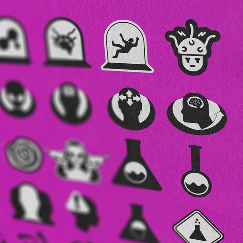 50+ Mind Control Icons Assets Pack | Mystical Svg Bundle, Graphic ...