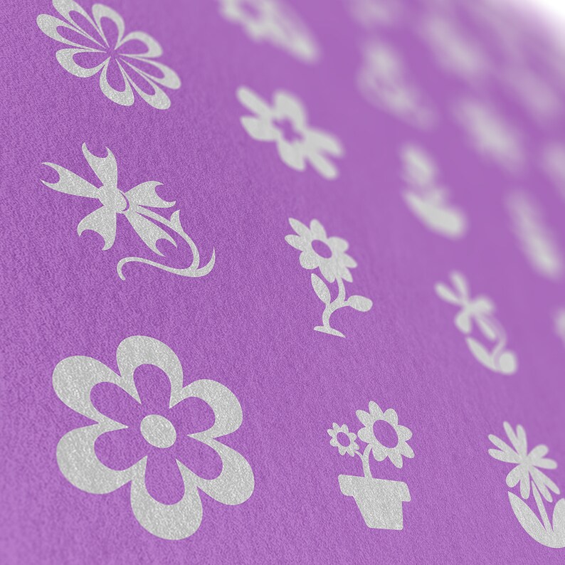 80+ Flower Graphics and Icons (assets Bundle) | Plant Doodles, Flower ...
