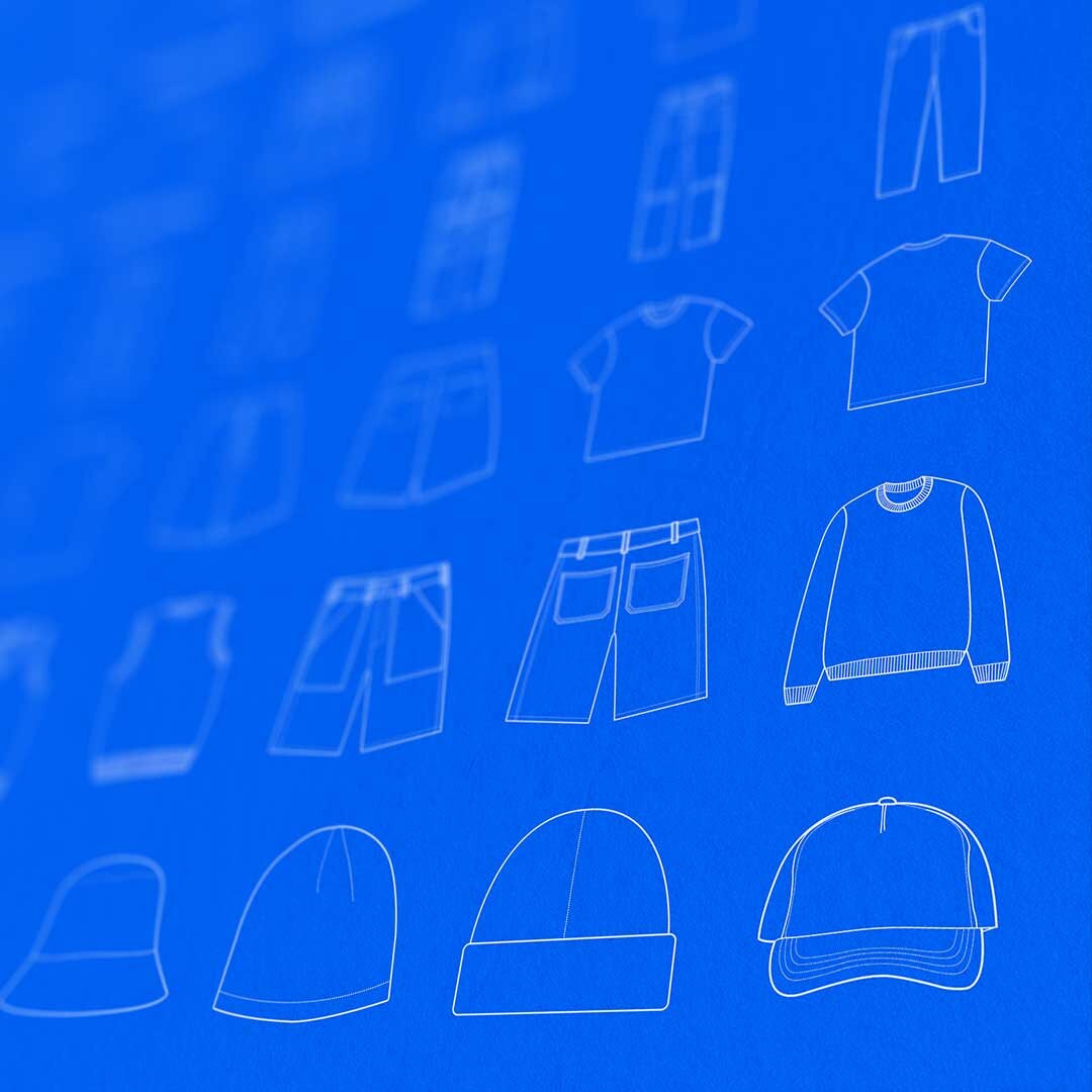 60+ Tech Pack Graphics and Vector Apparel Mockups | Streetwear Svg ...