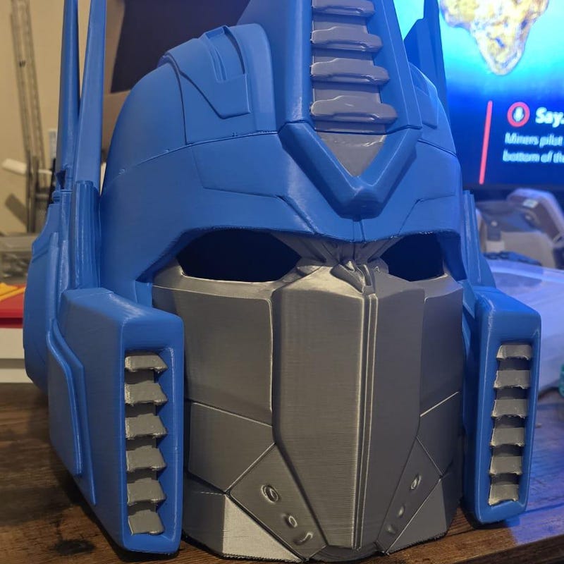 Optimus Prime Mask - Etsy