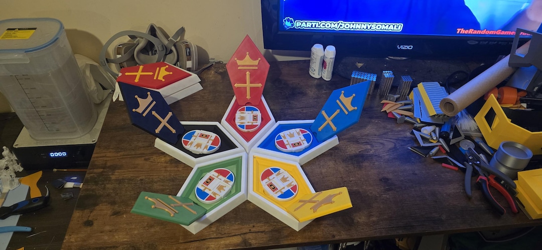 3D Printed Voltron Key - Adjustable Size Magnetized Design Custom ...