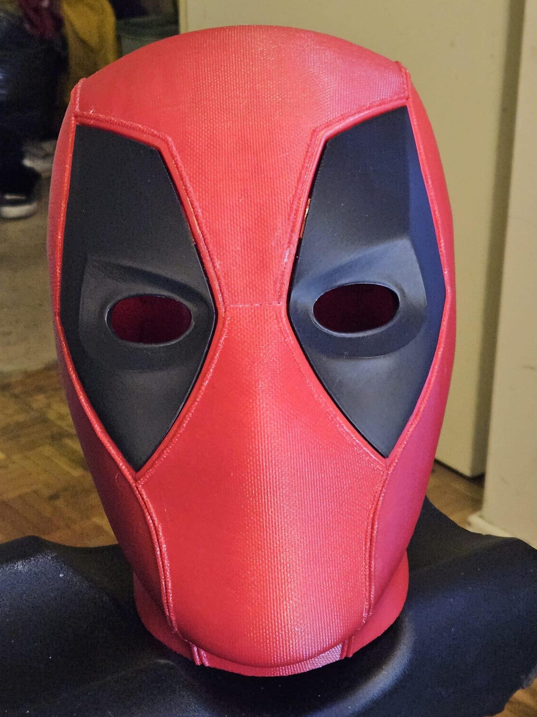 3D Printed Deadpool Helmet - Adjustable Size Magnetized Design Custom ...