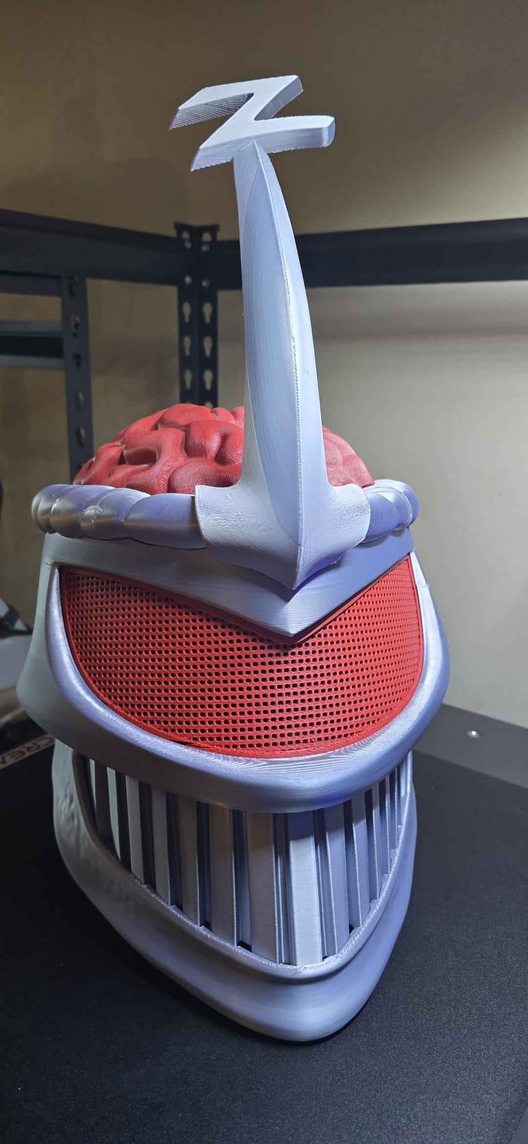 3D Printed Lord Zedd Helmet: Magnetized Power Rangers Cosplay Prop - Etsy