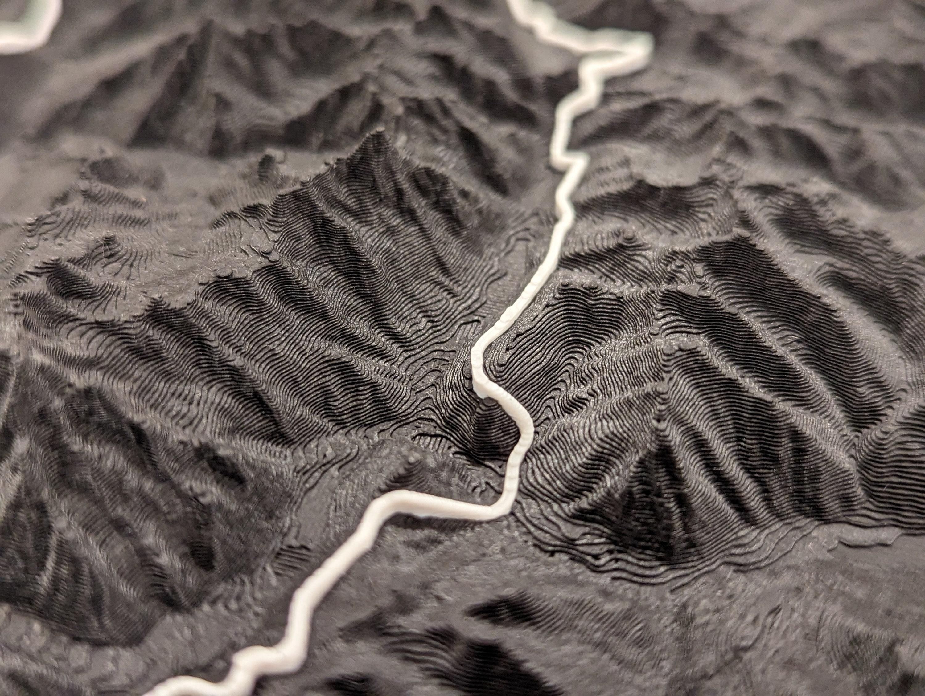 Tour Du Mont Blanc TMB 3D Topographic Trail Map Wall Art - Etsy