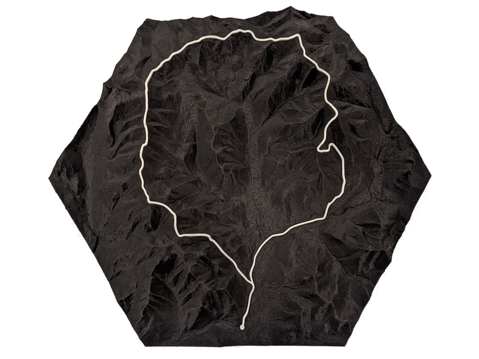 Pemi Loop 3D Topographic Trail Map Wall Art - Etsy