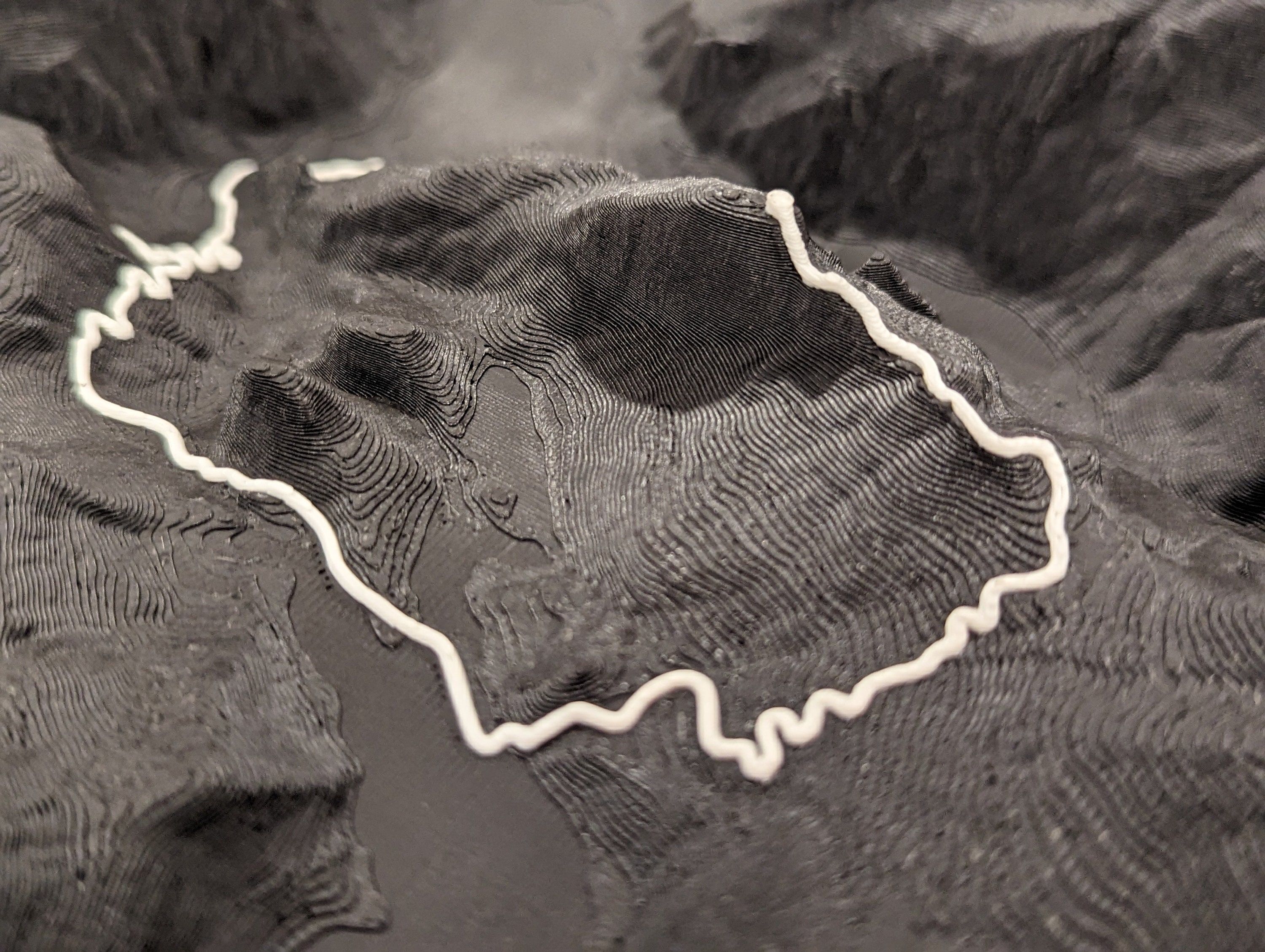 Half Dome Yosemite 3D Topographic Trail Map Wall Art - Etsy